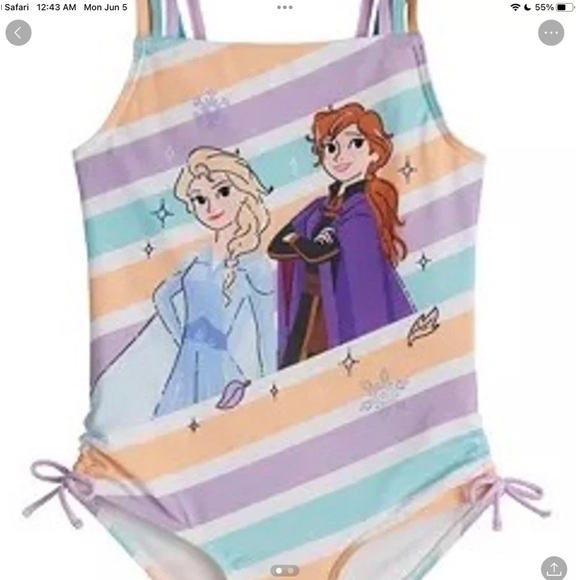 Disney | Swim | Disney Frozen Pc Bathing Suit | Poshmark
